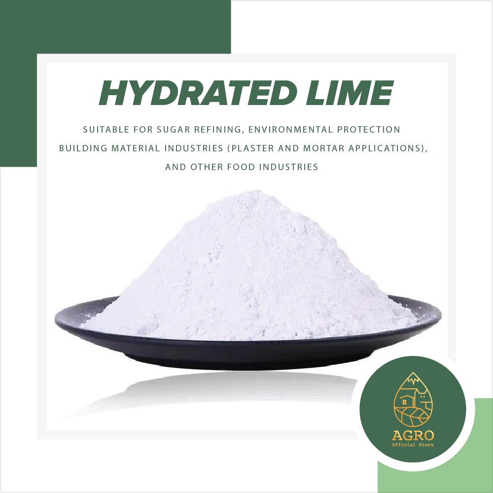 (1KG) Calcium Hydroxide / Hydrated Lime / Kapur Pertanian ...