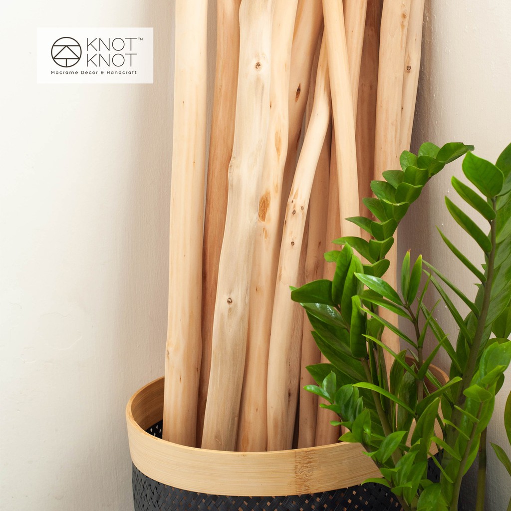 10/20/30/40/50/60 cm Natural Dry Macrame Wood Branch Macrame DIY ...