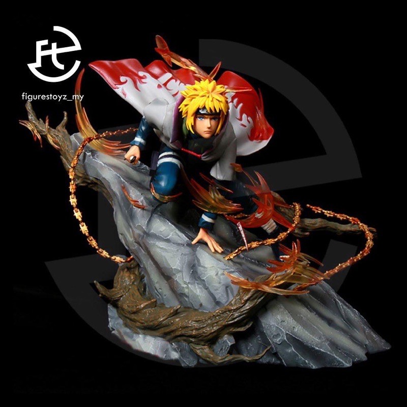 Minato Copy Resin Naruto Action Figure | Shopee Malaysia