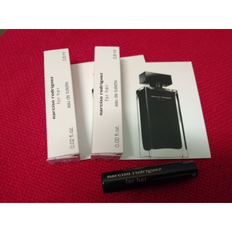 Original Perfume Sample / Vial Narciso Rodriguez For Her EDT 0.8ml ...