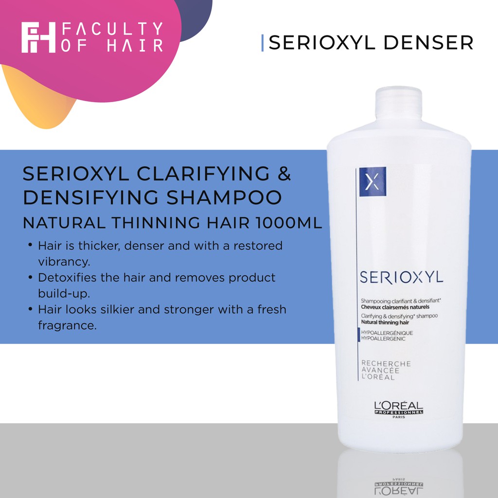 LOREAL Professional Serioxyl Natural Thinning Hair Clarifying ...