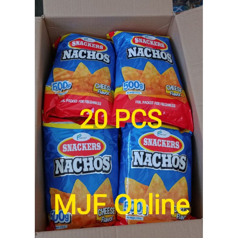 (20PCS.) Snackers Nachos 500g. | Shopee Malaysia