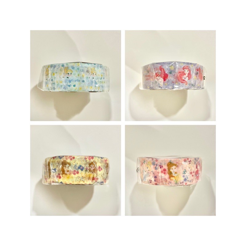 Disney Princess Cinderella Bella Mermaid Japanese Washi Tape Masking ...