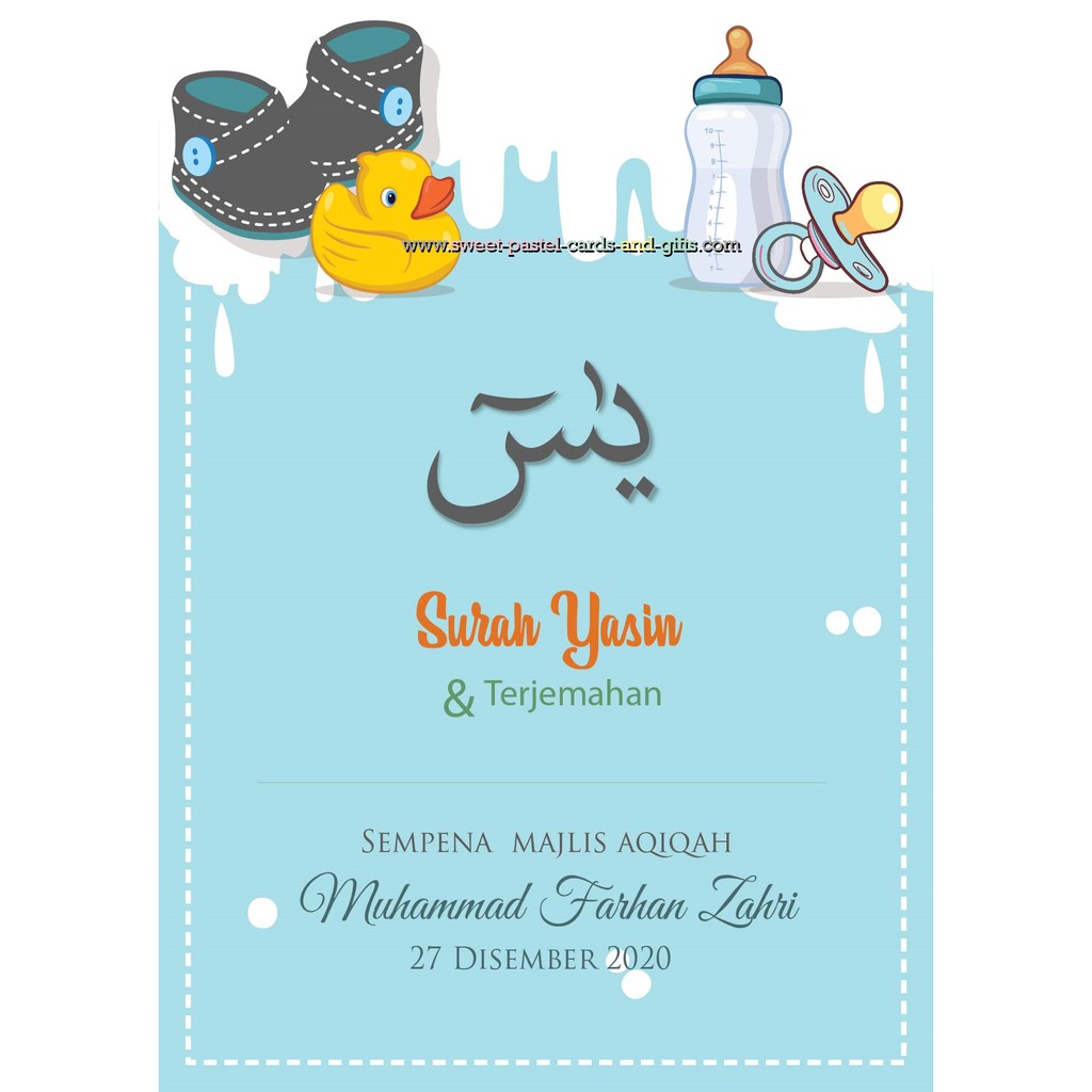 [PRE-ORDER|FAST SHIPPING] Buku Doorgift Custom Yasin/Mathurat/Kahfi/3 ...