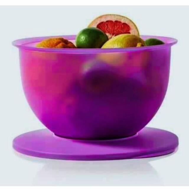 Tupperware Expression Bowl Large (1) 4.3L colour purple | Shopee Malaysia
