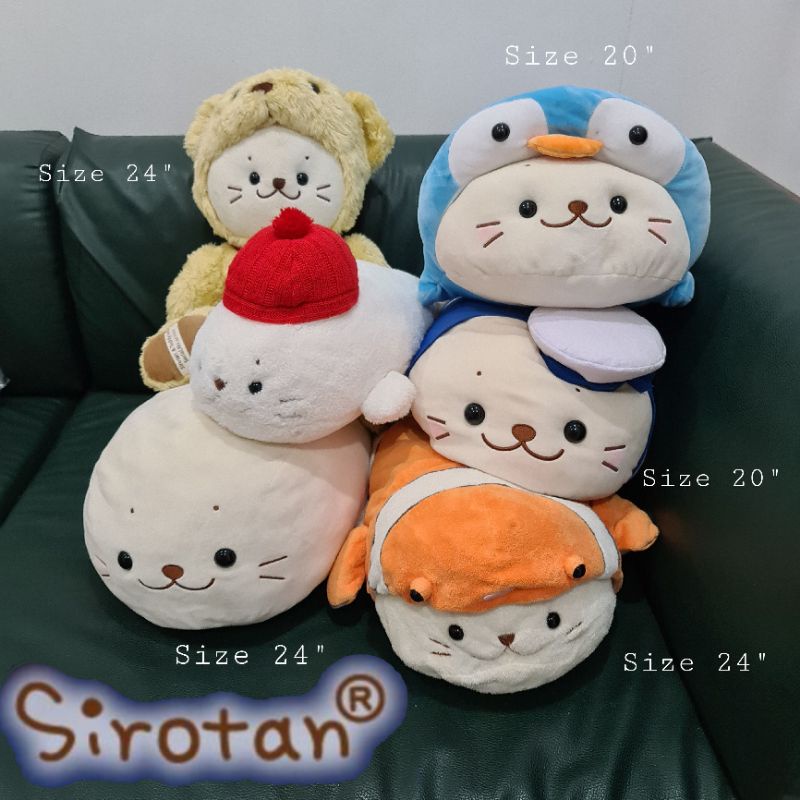 Sirotan Ung Seal Doll Copyright Imported From Japan Hug Size | Shopee ...