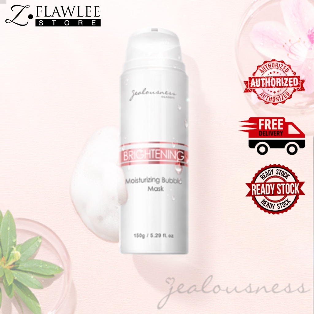 Brightening Moisturizing Bubble Mask 杜鹃花酸白CC泡泡面膜【 100% Authentic JEALOUSNESS 婕洛妮丝 】美白提亮Whitening ...