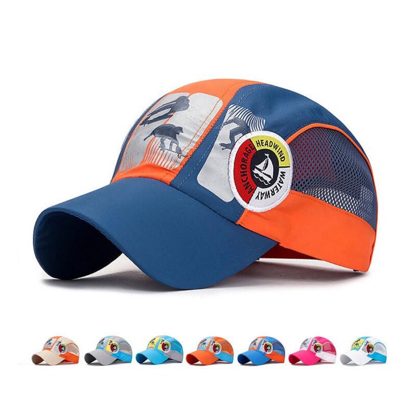 Summer Children Breathable Baseball Cap Girl Boy Lightweight Sports ...