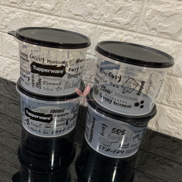 💥New💥Tupperware trendz kitchenette 1set 4pcs with box/ loosen | Shopee ...