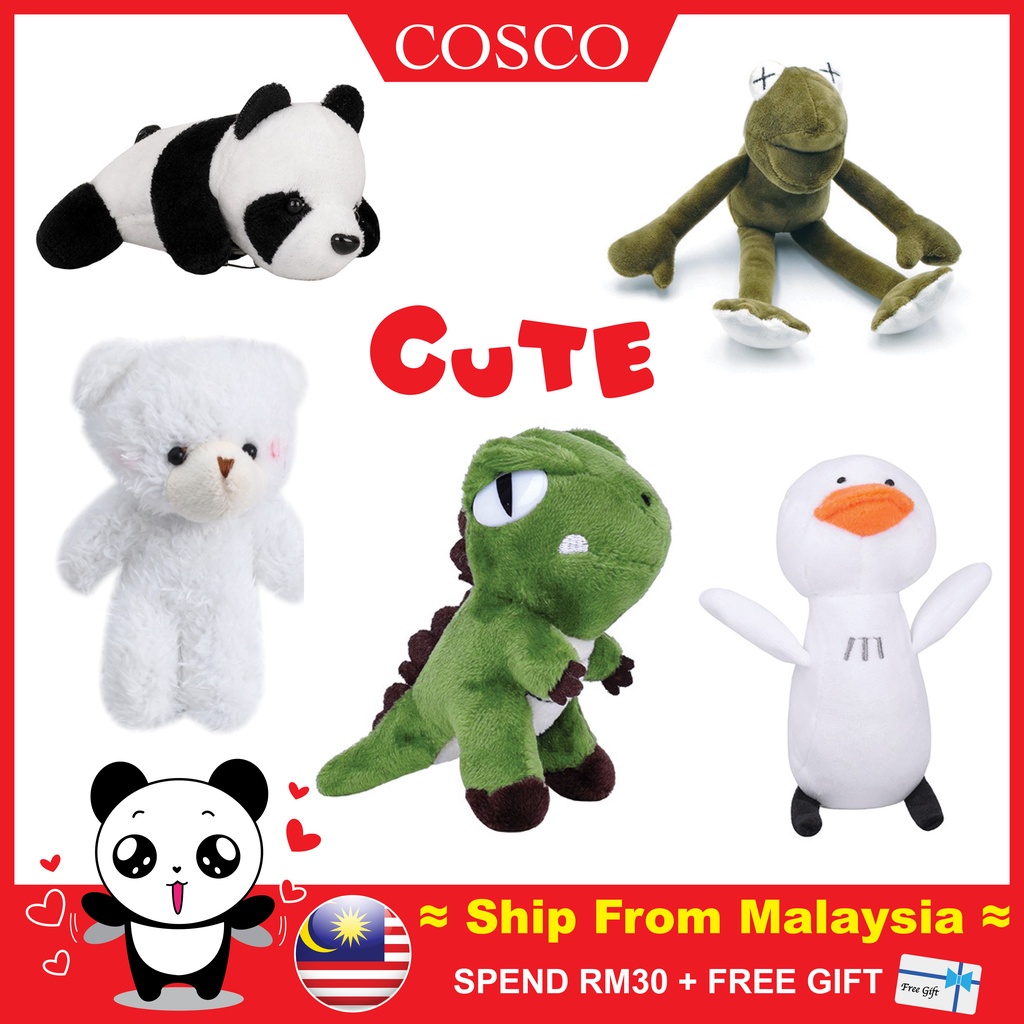 MALAYSIA STOCK COSCO F018 Cute Animal Keychain Doll Keychain Cincin ...