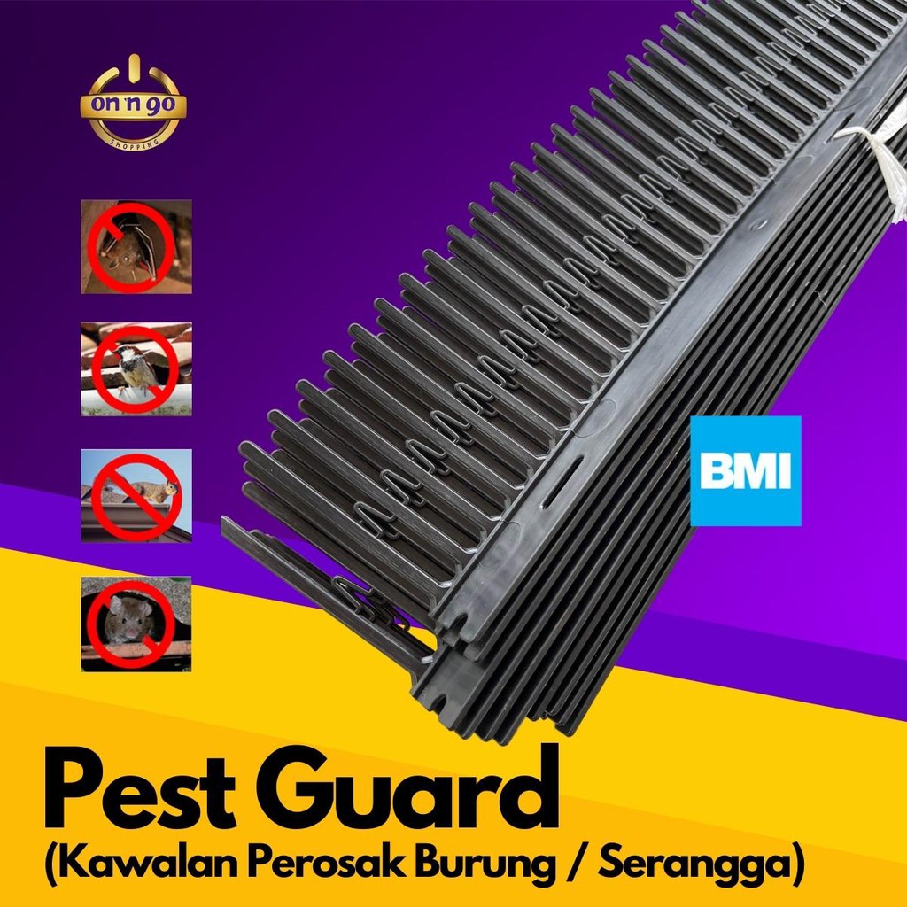 [1 PC/PACK] [BMI MONIER] Pest Guard / Kawalan Perosak Burung & Serangga ...