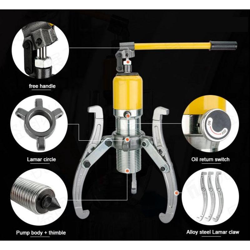Ready Stock 10T Hydraulic Gear Puller Bearing Wheel Pulling 2 or 3 Jaws ...