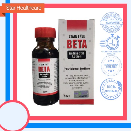 Beta Antiseptic Lotion Povidone-Iodine [Exp date: 08/27] | Shopee Malaysia