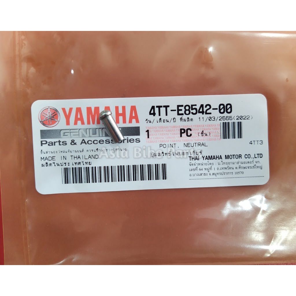 Yamaha Original Y125ZR / LC135 V1 V2 V3 V4 V5 V6 V7 4S Neutral Point ...