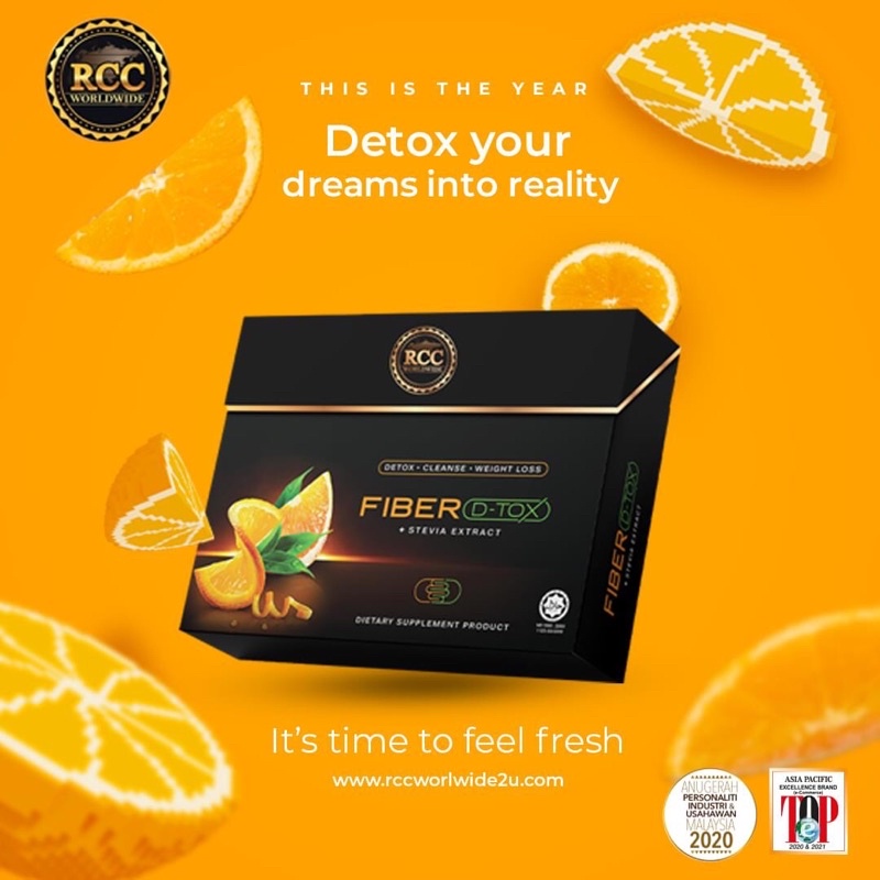 [ORIGINAL] RCC FIBER DETOX STEVIA- FAT BURNER 🔥, WEIGHT LOSS, SLIMMING ...