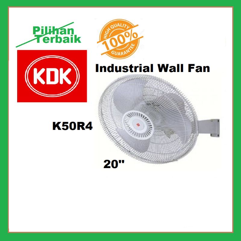 KDK K50RA 20″ INDUSTRIAL WALL FAN | Shopee Malaysia