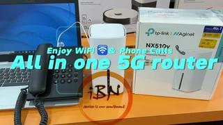 TP-Link Umobile Home 5G NX510v 5G AX3000 Wi-Fi6 Telephony Router ...