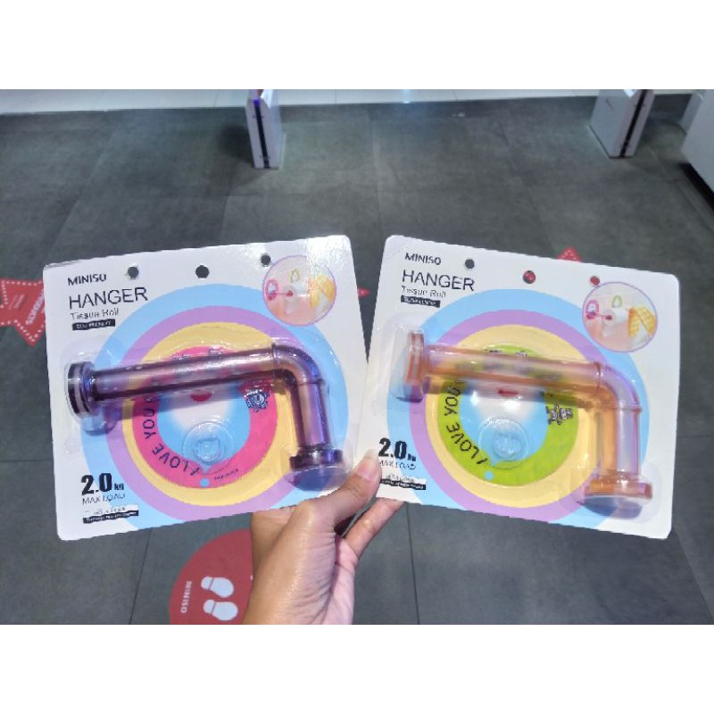 Miniso tissue roll Hanger | Shopee Malaysia