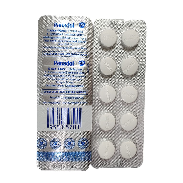Panadol 500mg - 10 tablets | Shopee Malaysia