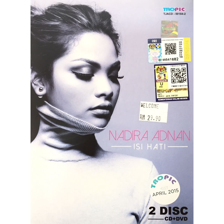 NADIRA ADNAN - Isi Hati (CD+DVD KARAOKE) | Shopee Malaysia