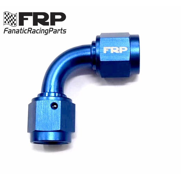 FRP 90° Aluminium AN6 AN8 AN10 Female to Female Fitting Adapter Racing ...