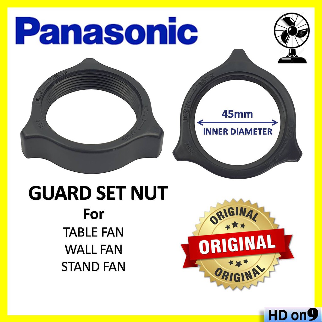 *ORIGINAL* Panasonic/KDK Fan Guard Nut Fan Net Knob Replacement (Table ...