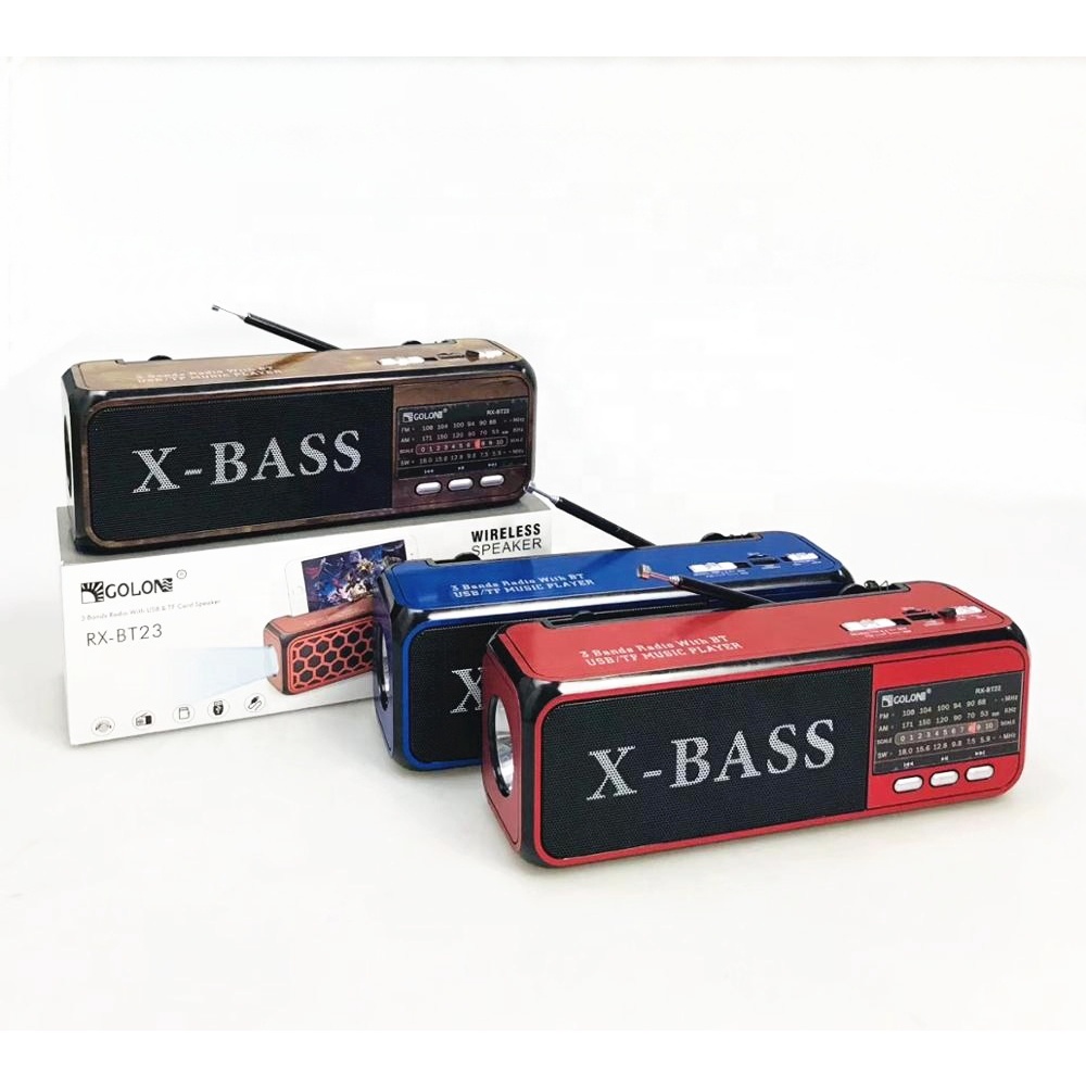 GOLON RX-BT23 RX-BT22 Rechargeable Radio Wireless tooth Speaker Fm ...