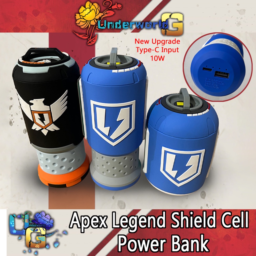 Apex Legends Power Bank / 9000mAh / 5000mAh / Shield Cell / Phoenix ...