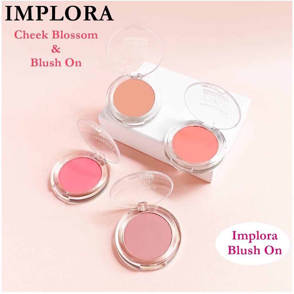 Blush ON IMPLORA ORIGINAL/IMPLORA CHEEK BLOSSOM BLUSHER | Shopee Malaysia