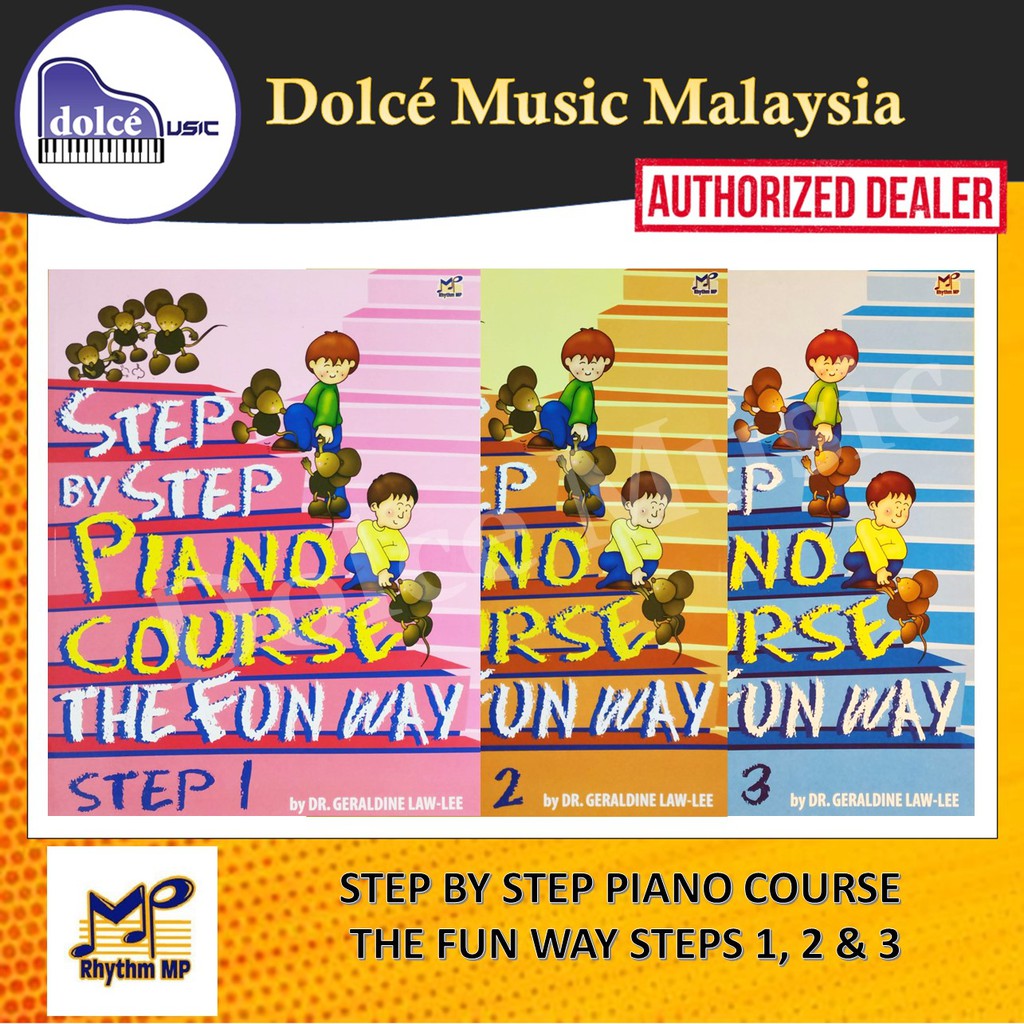 Rhythm MP - Step By Step Piano Course The Fun Way Steps 1, 2 & 3 ...