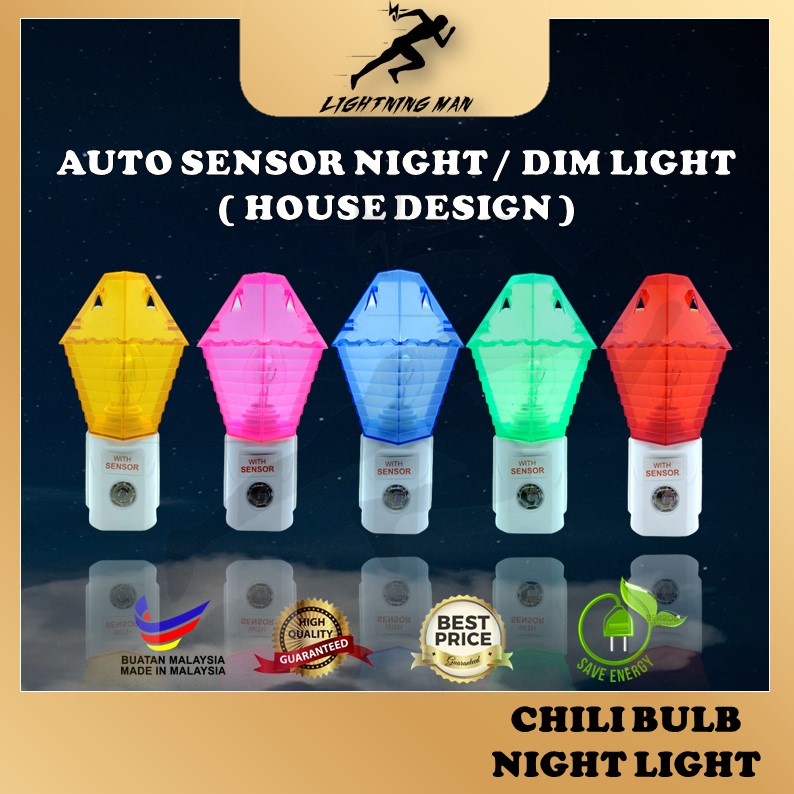 Auto Sensor 】3 PIN Cat's Eye Wall Mounting Night Light / Bedroom ...