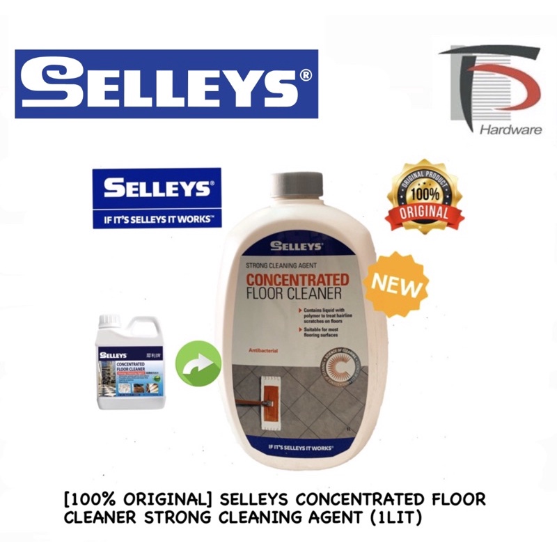 [100% ORIGINAL] SELLEYS CONCENTRATED FLOOR CLEANER STRONG CLEANING ...