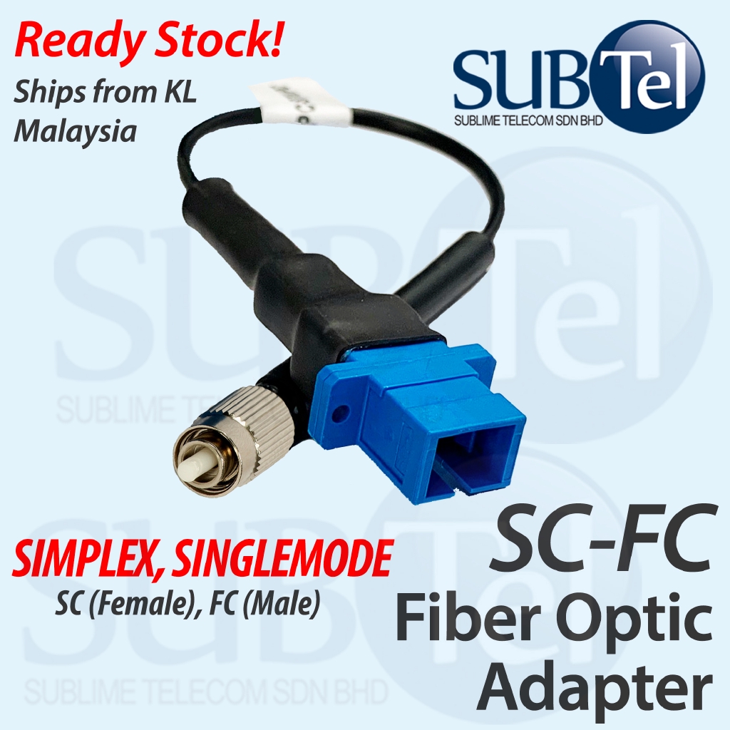 SC-FC SC-ST SC-LC Singlemode Multimode Fiber Optic Adapter Coupler ...