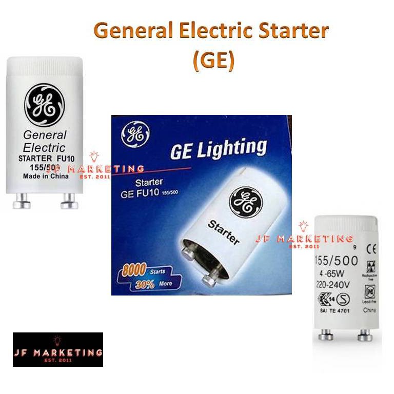 GENERAL ELECTRIC (GE) STARTER FU10 155/500 (SIRIM APPROVED) | Shopee ...