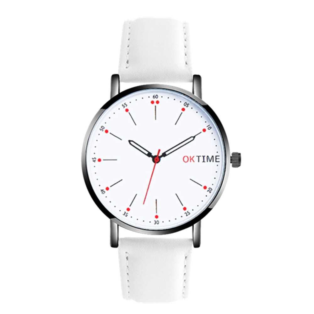 Fashion Ultra Simple Couple Quartz Watch Casual Elegant Unisex Analog ...