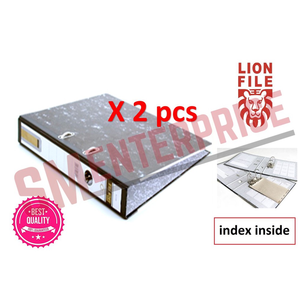 LION ARCH FILE 3 INCH 1 SET (2 UNIT) | Shopee Malaysia