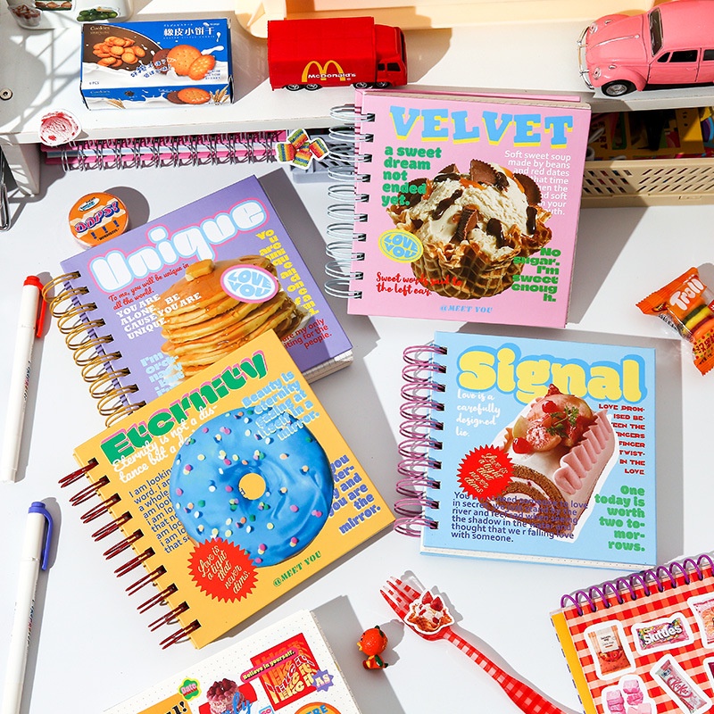 Cdaily|Square Coil Notebook Large Time Management Schedule Book Simple ...