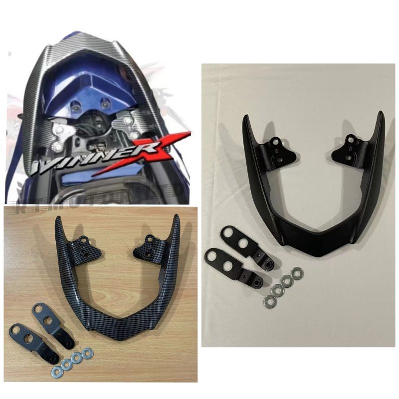 HONDA RS150 V1 V2 V3 RSX150 REAR SPOILER HANDLE SEAT ( L-BAR ) BESI ...