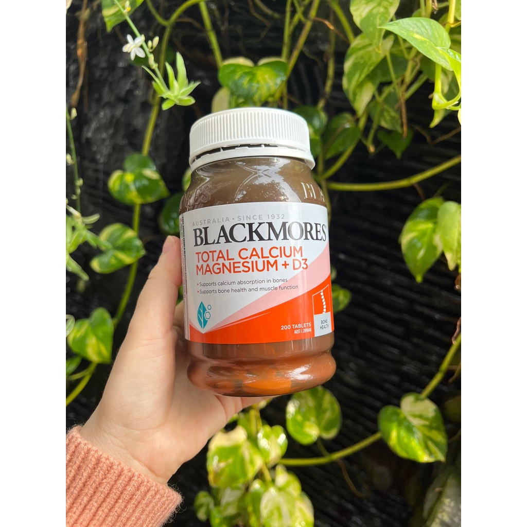 Calcium Supplements Blackmores Total Calcium & Magnesium + D3 ...