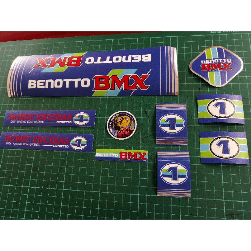 1980s Benotto BMX Old School decals set | Shopee Malaysia