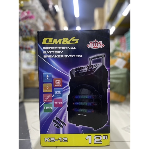 Speaker K5-12 Professional Battery Speaker System | Shopee Malaysia