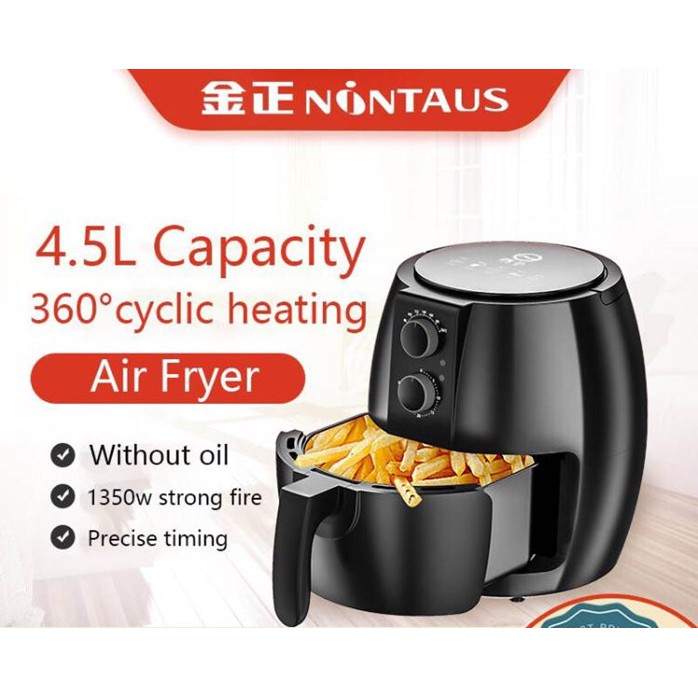 Air Fryer Nontaus 4.5L | Shopee Malaysia