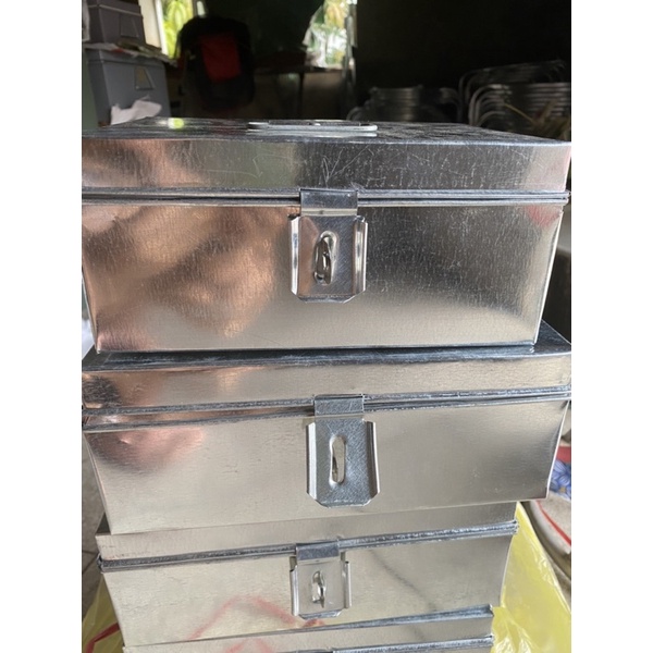 Corrugated iron storage box, size 21cm x 14cm x 10cm | Shopee Malaysia