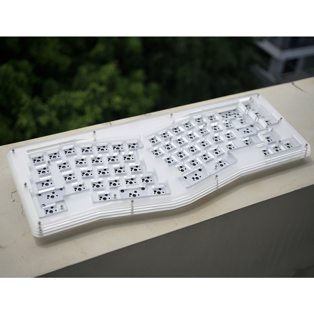 [Keyboard Kit] Borderland mechanical Keyboard (layout Arisu, Ergonomic ...