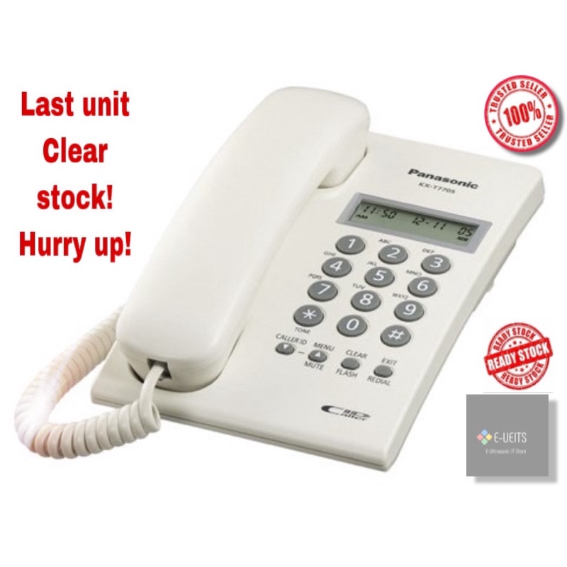 Panasonic KX-T7703X Single line phone | Shopee Malaysia