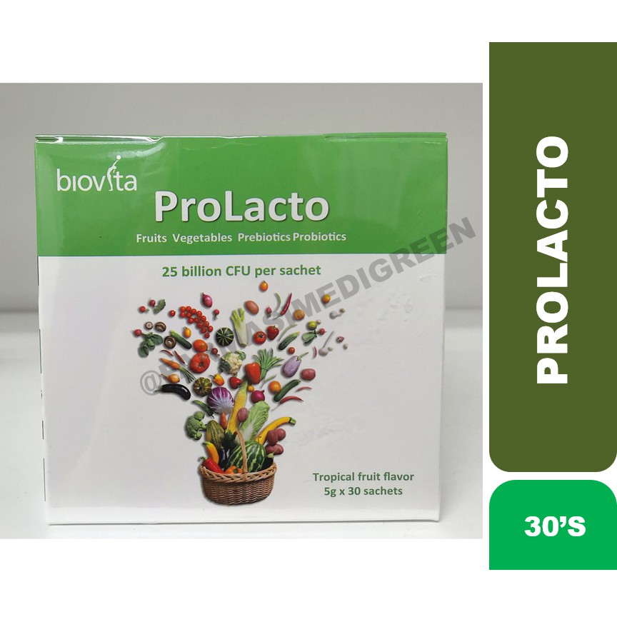 Biovita Prolacto (Fruit Vegetable Prebiotic Probiotic) - Tropical Fruit ...