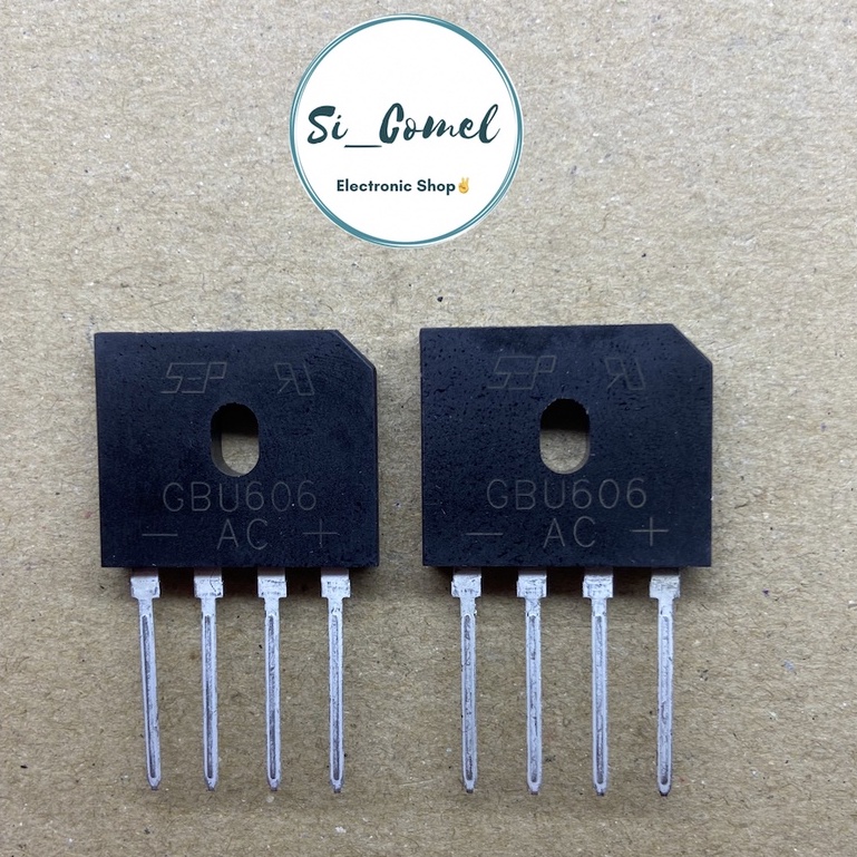 🇲🇾🔥READY STOCK🔥GBU606 GBU 606 6A 600V Rectifier Bridge | Shopee Malaysia