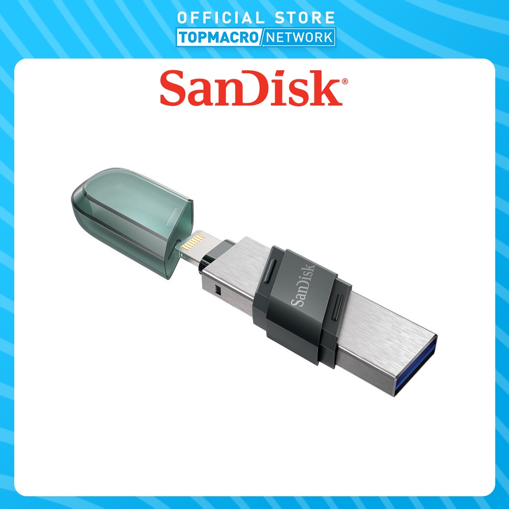 SANDISK IXPAND FLASH DRIVE FLIP 128GB BLACK IOS,USB 3.1 | Shopee Malaysia