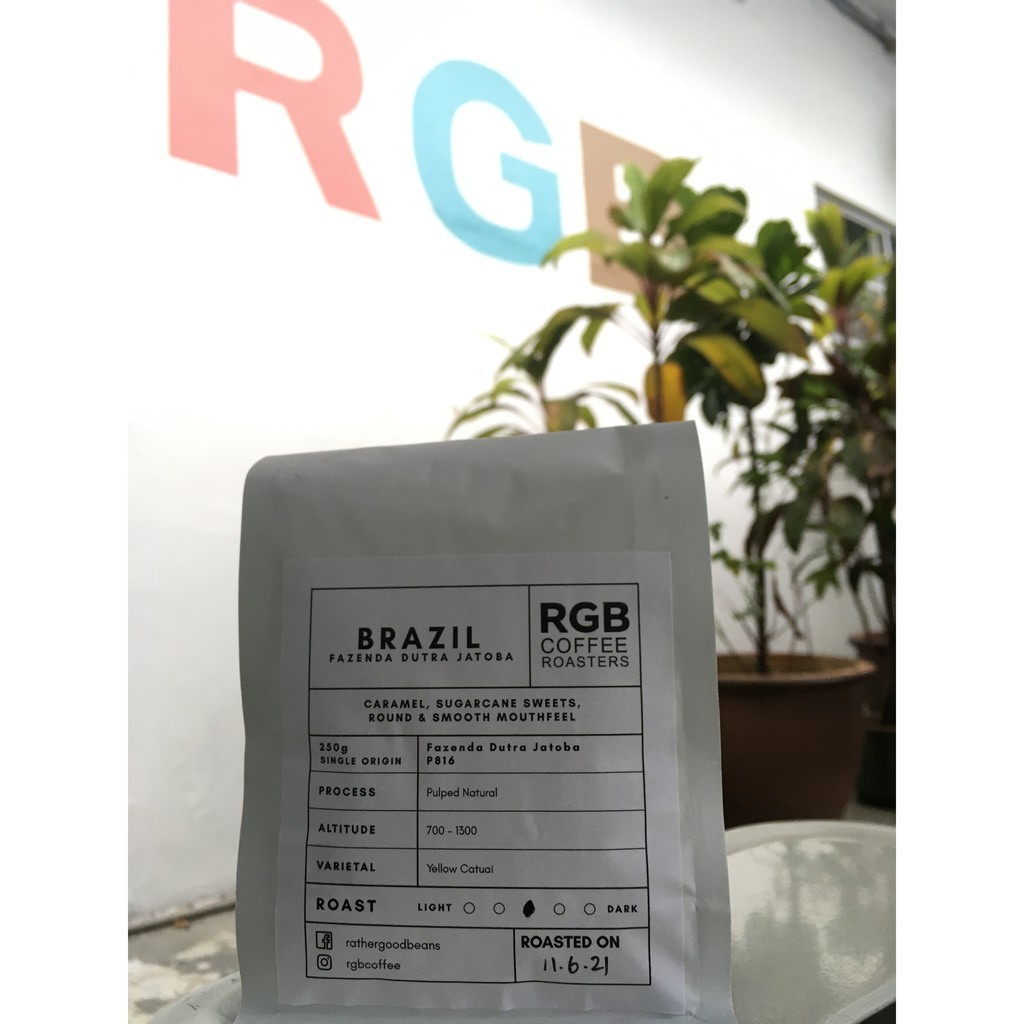 [RGB Coffee] Brazil Fazenda Dutra Jatoba (Roasted Coffee Bean) | Shopee ...
