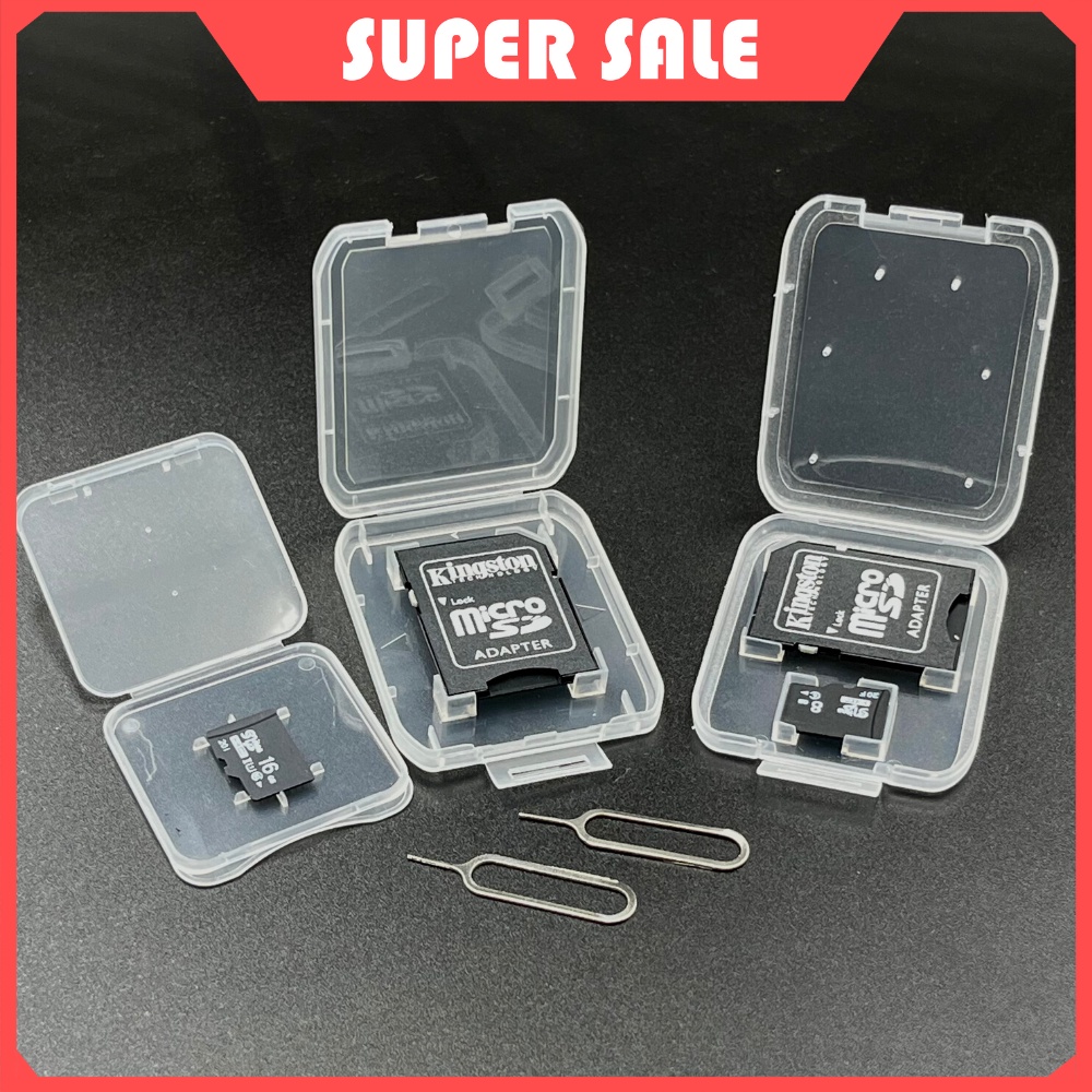 SD Card Storage Case TF/SD/2 in 1 TF + SD/TF to SD Card Adapter SD Card ...